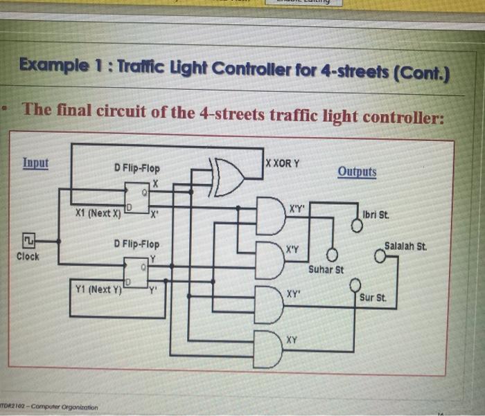Solved Select one of the following circuits: Traffic light | Chegg.com