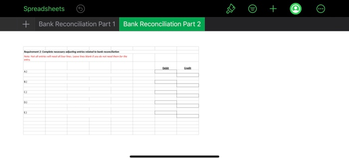 Solved Option #1: Conducting a Bank Reconciliation Note: | Chegg.com
