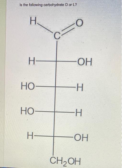 Solved Question 9 Is the following structure an aldose or a | Chegg.com