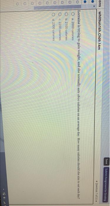 Solved Save Submit Astignement for Grading ons who9un | Chegg.com