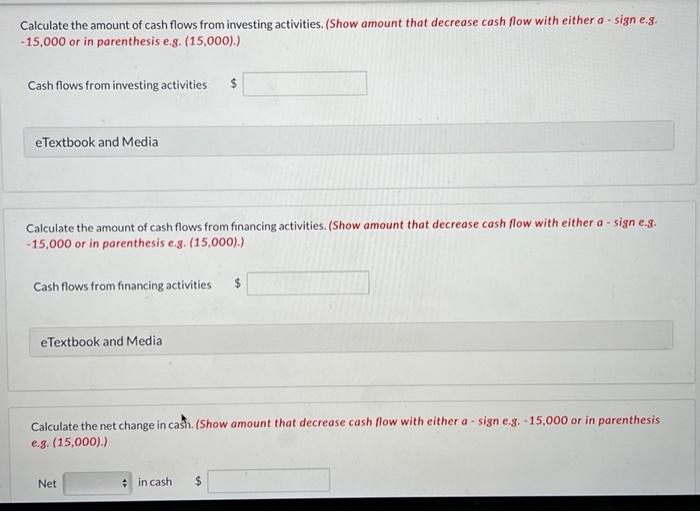 Solved Use the following information to perform the | Chegg.com