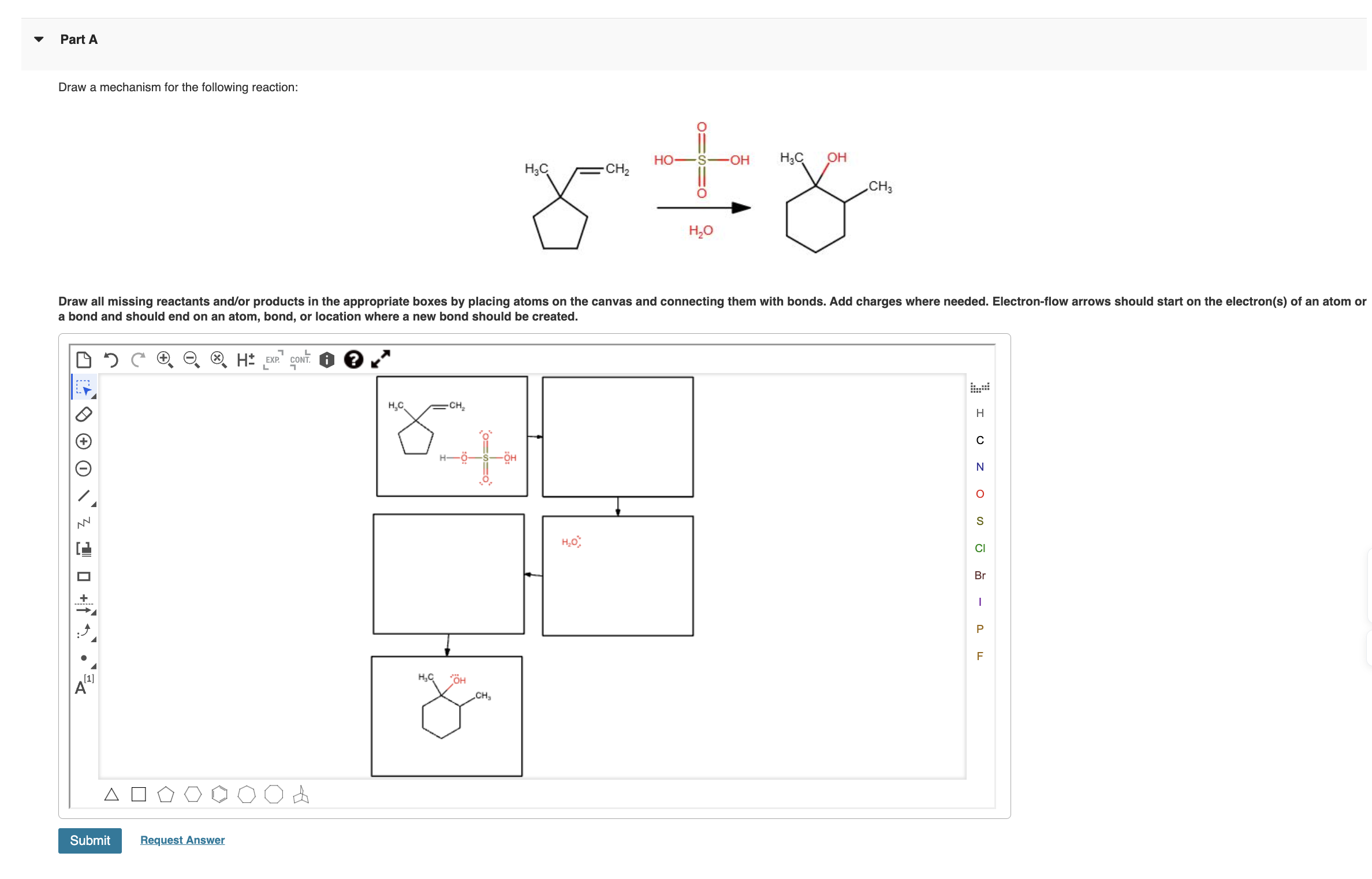 Solved by an EXPERT Draw a mechanism for the following reaction:Draw all | Chegg.com