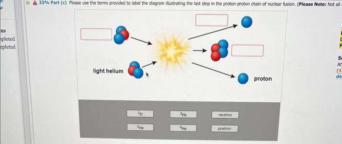 Solved A 33\% Part (c) Please use the terms provided to | Chegg.com