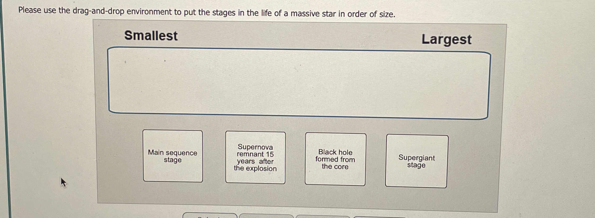 Solved Please use the drag-and-drop environment to put the | Chegg.com