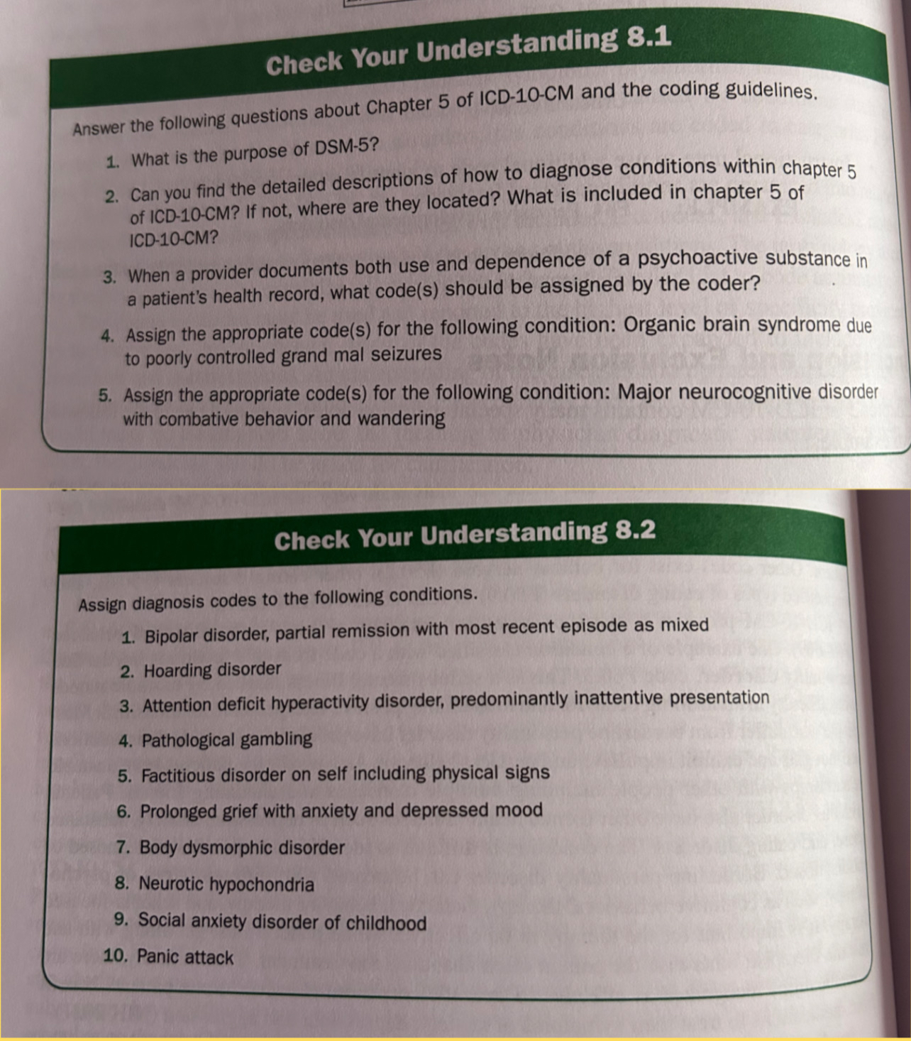 Solved Check Your Understanding 8.1Answer the following | Chegg.com