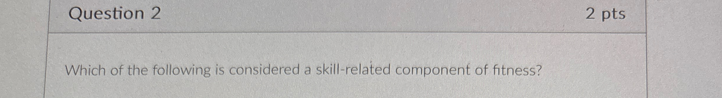 Solved Question 22 ﻿ptsWhich of the following is considered | Chegg.com