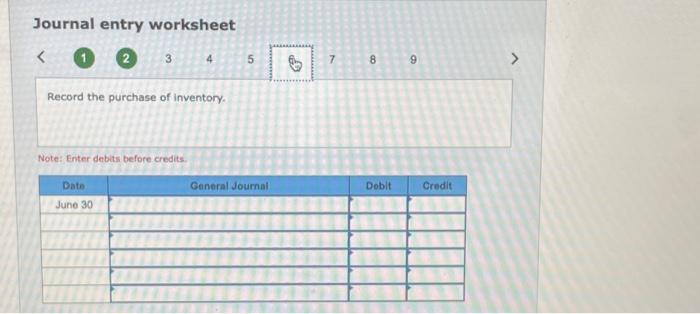 Solved Journal entry worksheet Journal | Chegg.com