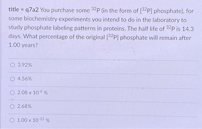Solved title = q7a2 You purchase some 32p (in the form of | Chegg.com