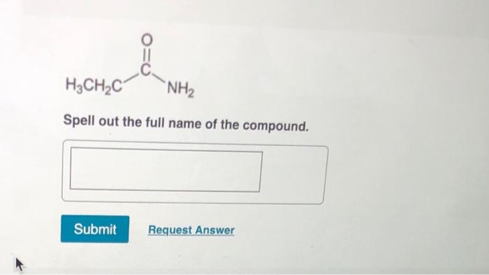 Solved Part 1 COOH Spell out the full name of the compound. | Chegg.com