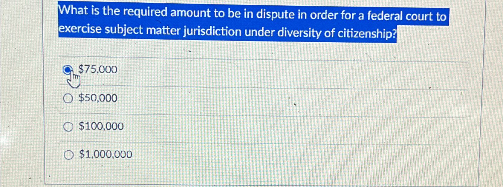 Solved What is the required amount to be in dispute in order | Chegg.com