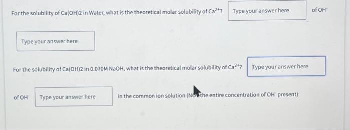 Solved EDTA concentration =0.0125M; Common lon Solution NaOH | Chegg.com