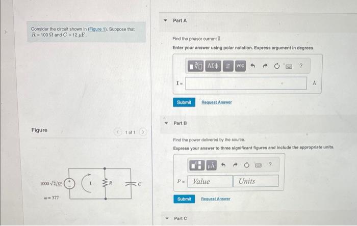 Solved Consider the circult shown in (Eigure 1). Suppose | Chegg.com