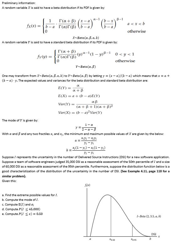 Solved Preliminary information:A random variable x ﻿is said | Chegg.com