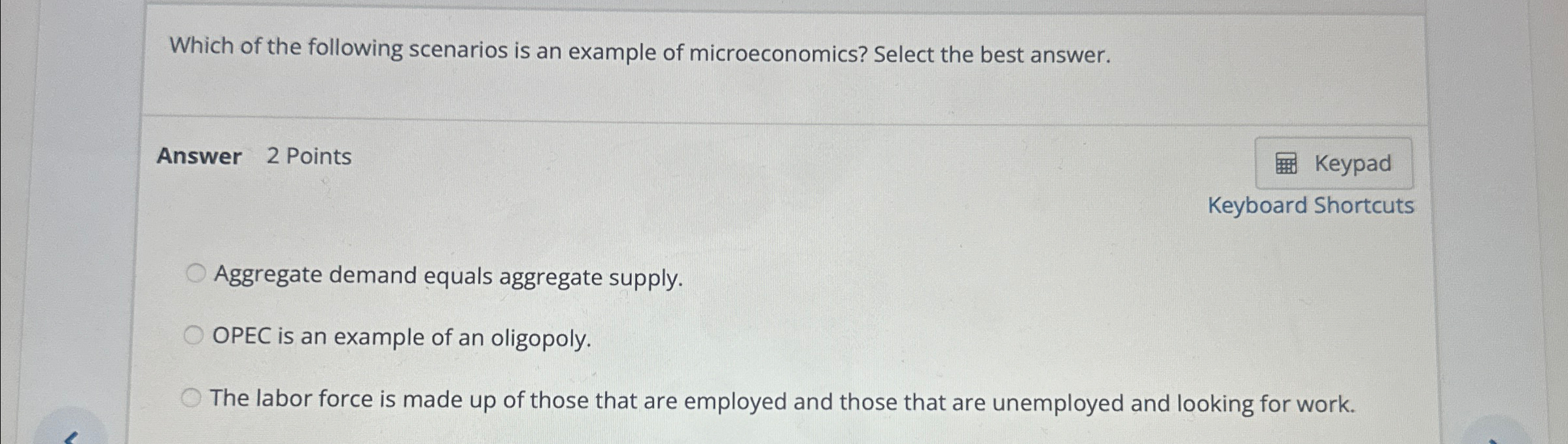Solved Which of the following scenarios is an example of | Chegg.com