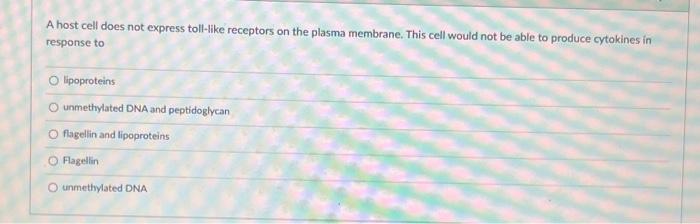 Solved You are using a TLR9 knockout reporter cell line. You | Chegg.com