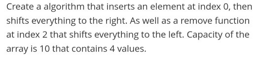 Solved @Override public void insert(int index, E newData) { | Chegg.com