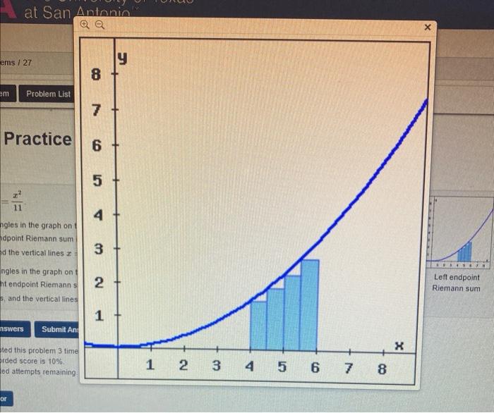 Solved Suppose f(x)=11x2 a. The rectangles in the graph on | Chegg.com
