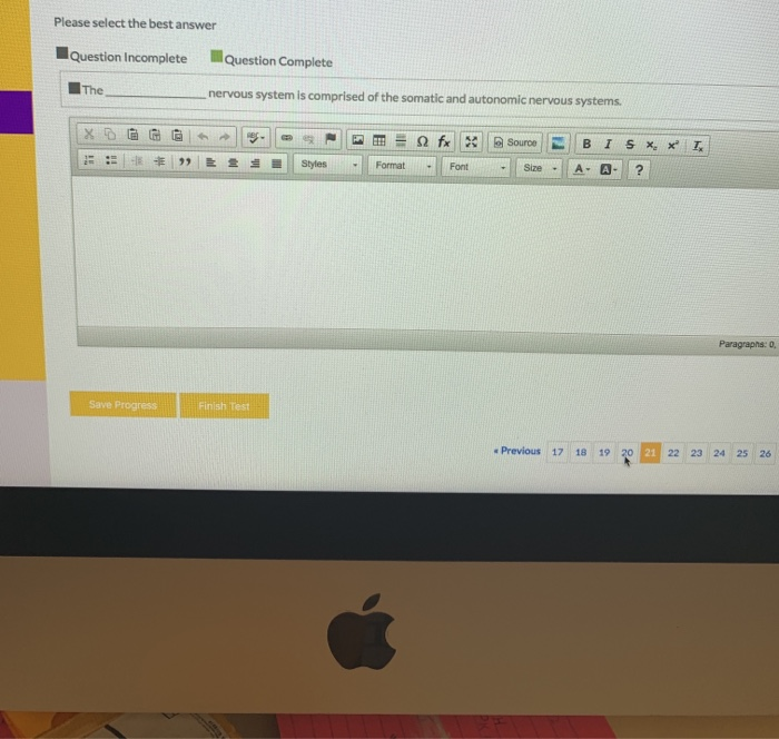 Solved Please select the best answer Question Incomplete | Chegg.com