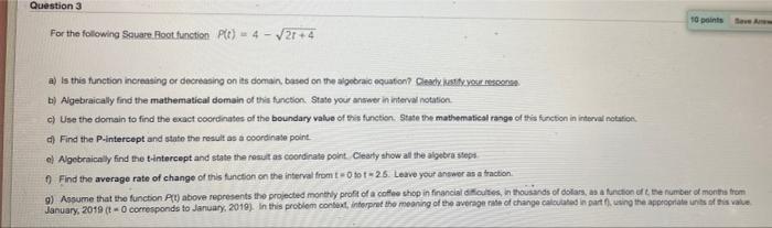 Solved Question 3 10 points For the following Seware Root | Chegg.com