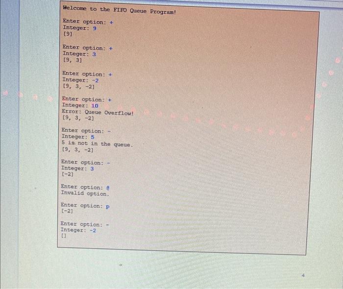 Solved Finelude ciostreams using namespace std; int enqueue | Chegg.com