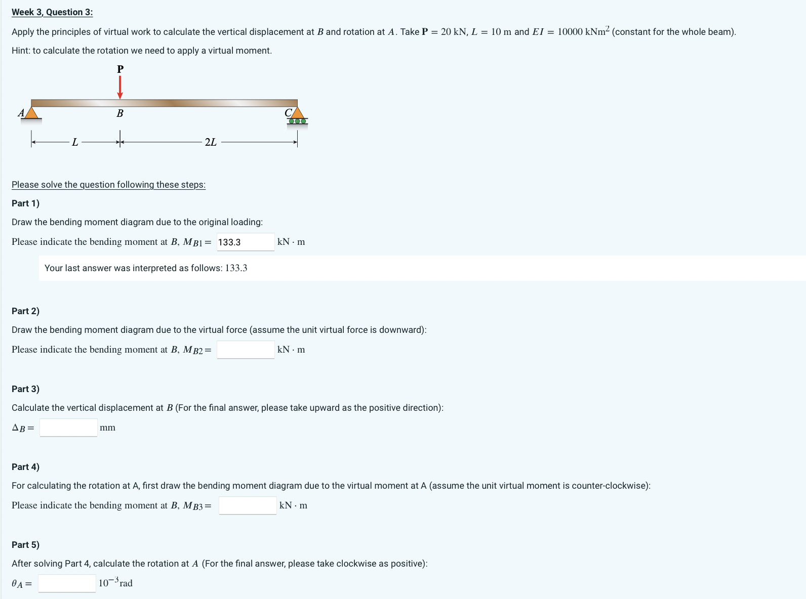 Solved Week 3, ﻿Question 3:Apply the principles of virtual | Chegg.com