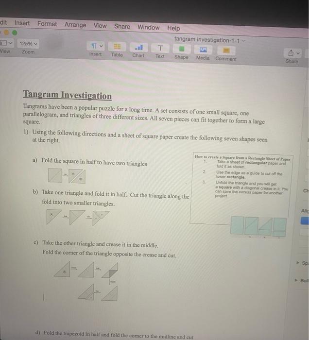dit Insert Format Arrange View Share Window Help | Chegg.com
