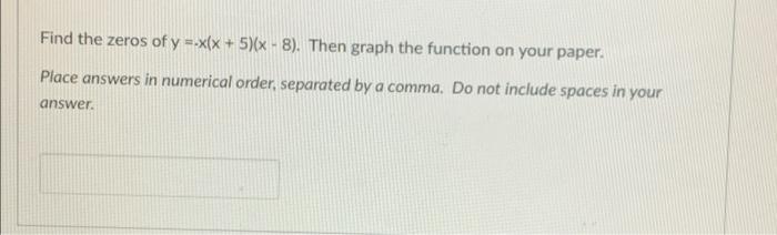 Solved algebra 2 polynomials, linear factors, and zeros | Chegg.com