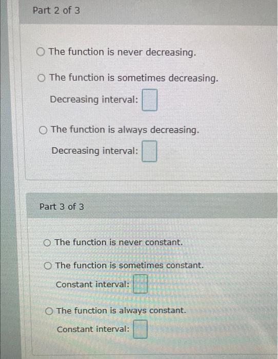 Solved Use interval notation to write intervals over which F | Chegg.com