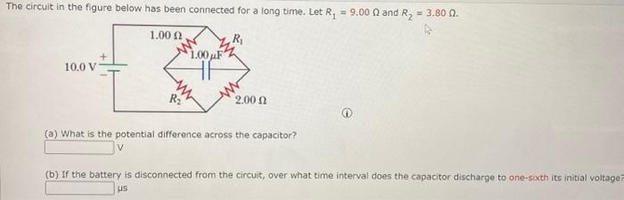 Solved The circuit in the figure below has been connected | Chegg.com