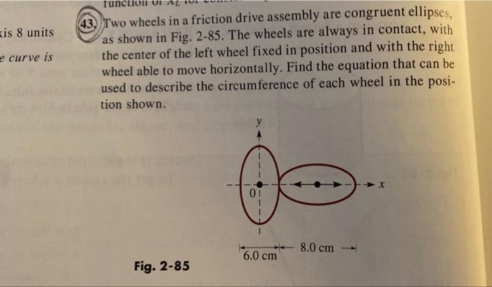 Solved 43. Two wheels in a friction drive assembly are | Chegg.com