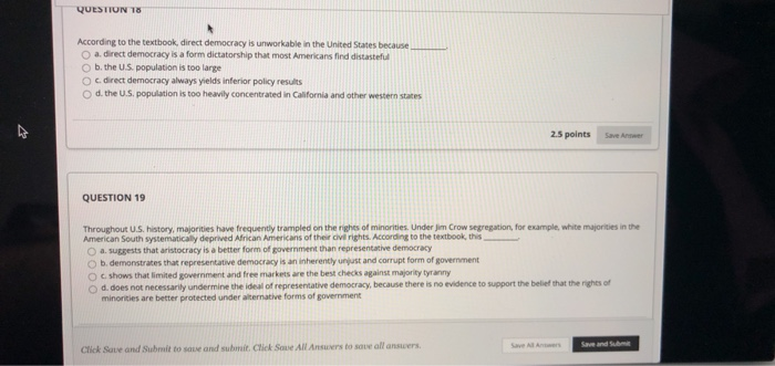 Solved QUESTION 18 According to the textbook, direct | Chegg.com