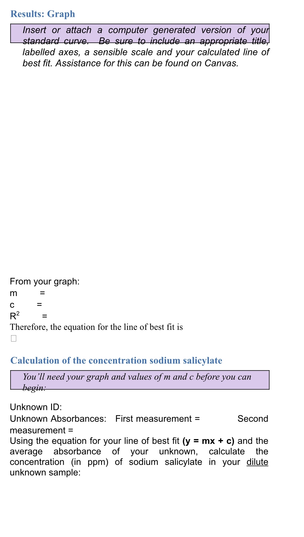Results: GraphInsert or attach a computer generated | Chegg.com