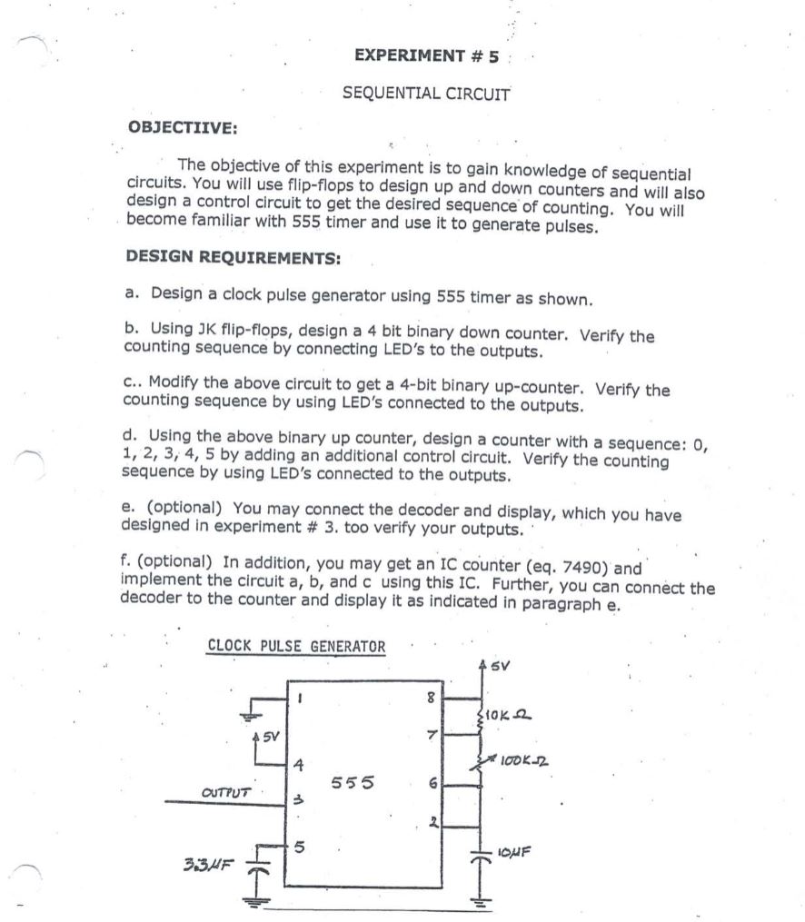 Solved d. ﻿Using the above binary up counter, design a | Chegg.com