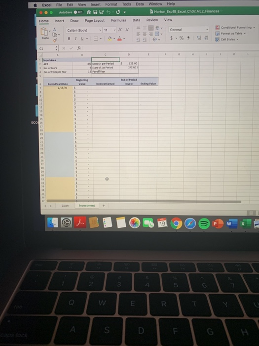 Solved Start Excel. Download and open the file named | Chegg.com