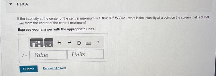 Solved Parallel rays of monochromatic light with wavelength | Chegg.com