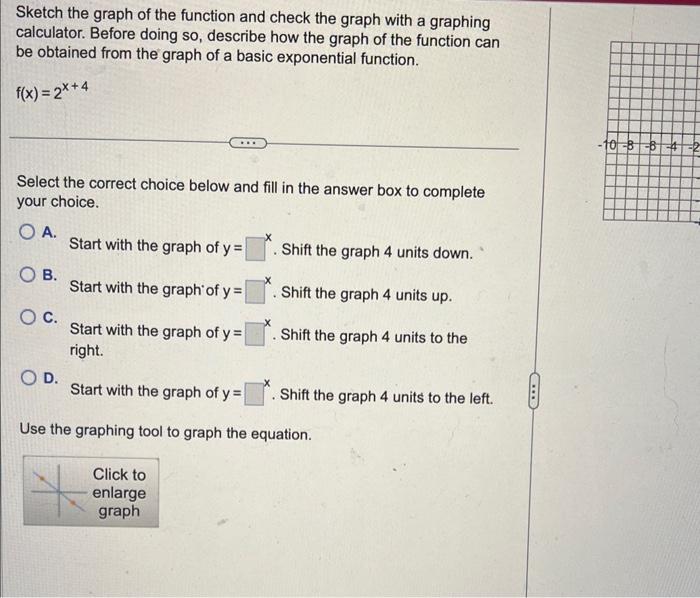 Solved Sketch the graph of the function and check the graph | Chegg.com