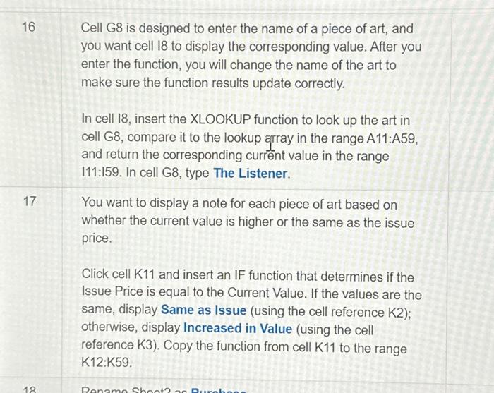 1 Start Excel. Download and open the file named | Chegg.com