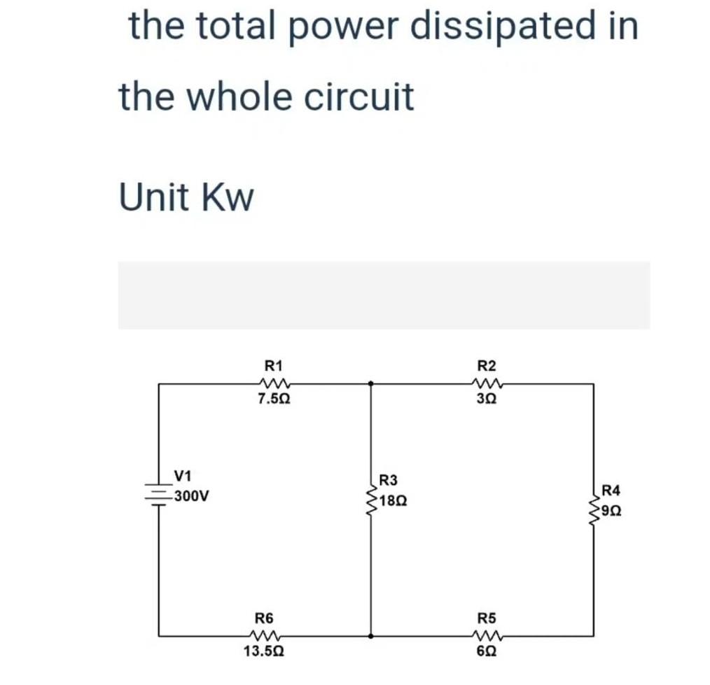 Solved Calculate (a) the total circuit resistance,the total | Chegg.com