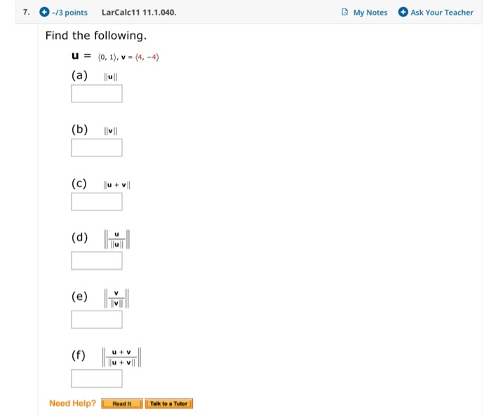 Solved 7. -/3 points LarCalc11 11.1.040. B My Notes Ask Your | Chegg.com Solved 7. -/3 points LarCalc11 11.1.040. B My Notes Ask Your | Chegg.com