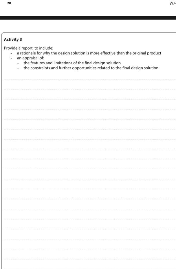 Solved Interpret the client brief into operational | Chegg.com