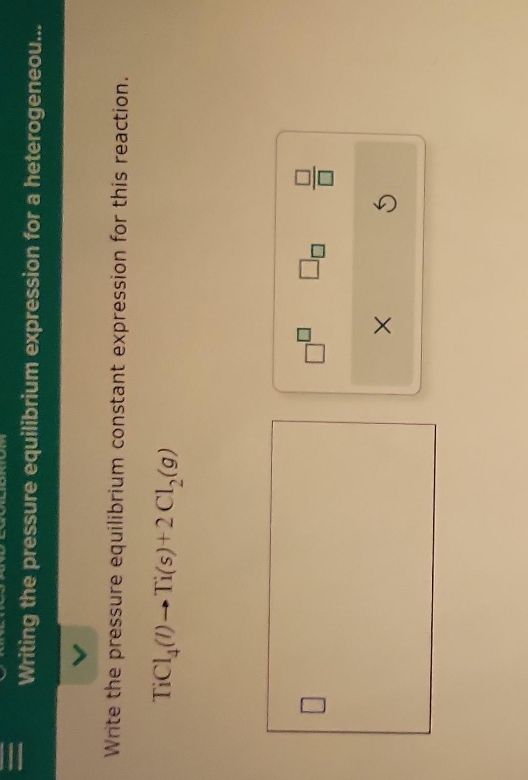 Solved KINETICS AND EOUIUBRIUM Using the general properties | Chegg.com