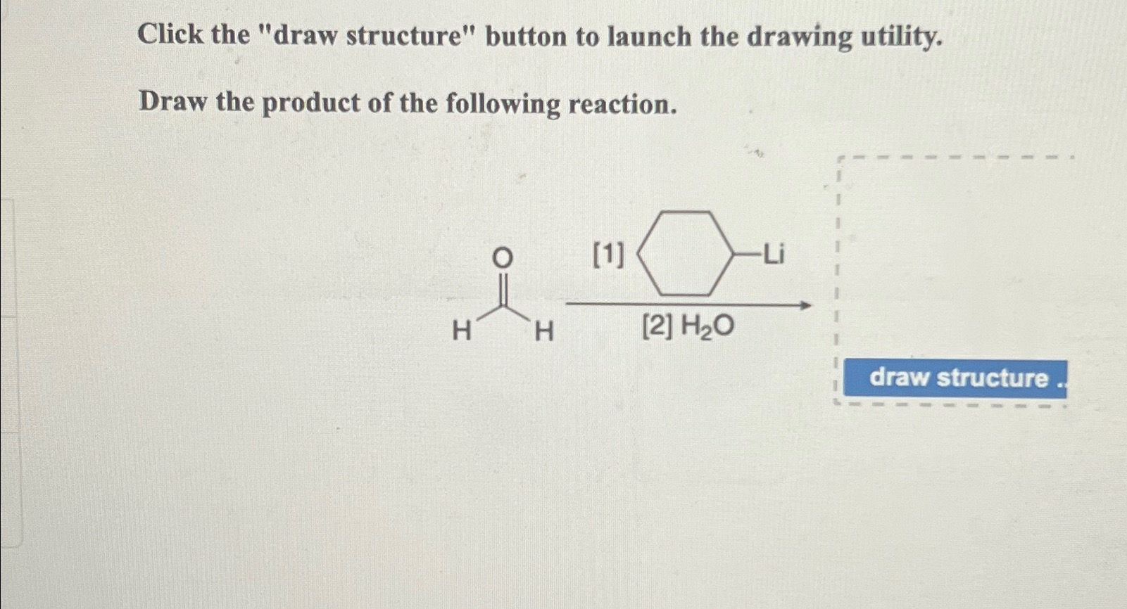 Solved Click the "draw structure" button to launch the | Chegg.com