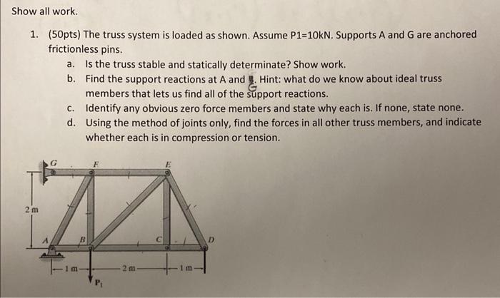 Solved Its suppose to be find the support reactions at A & | Chegg.com