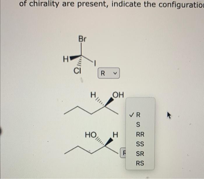Solved Identify the absolute configuration of the centers of | Chegg.com