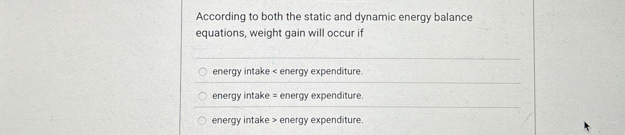 Solved According to both the static and dynamic energy | Chegg.com
