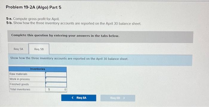 Solved Required information Problem 19-2A (Algo) Computing | Chegg.com