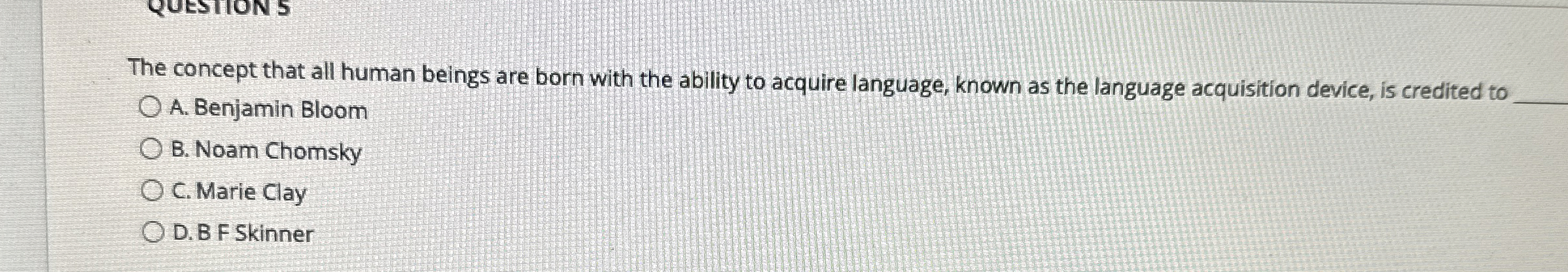 Solved The concept that all human beings are born with the | Chegg.com