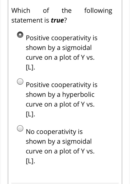 Solved following Which of the statement is true? Positive | Chegg.com