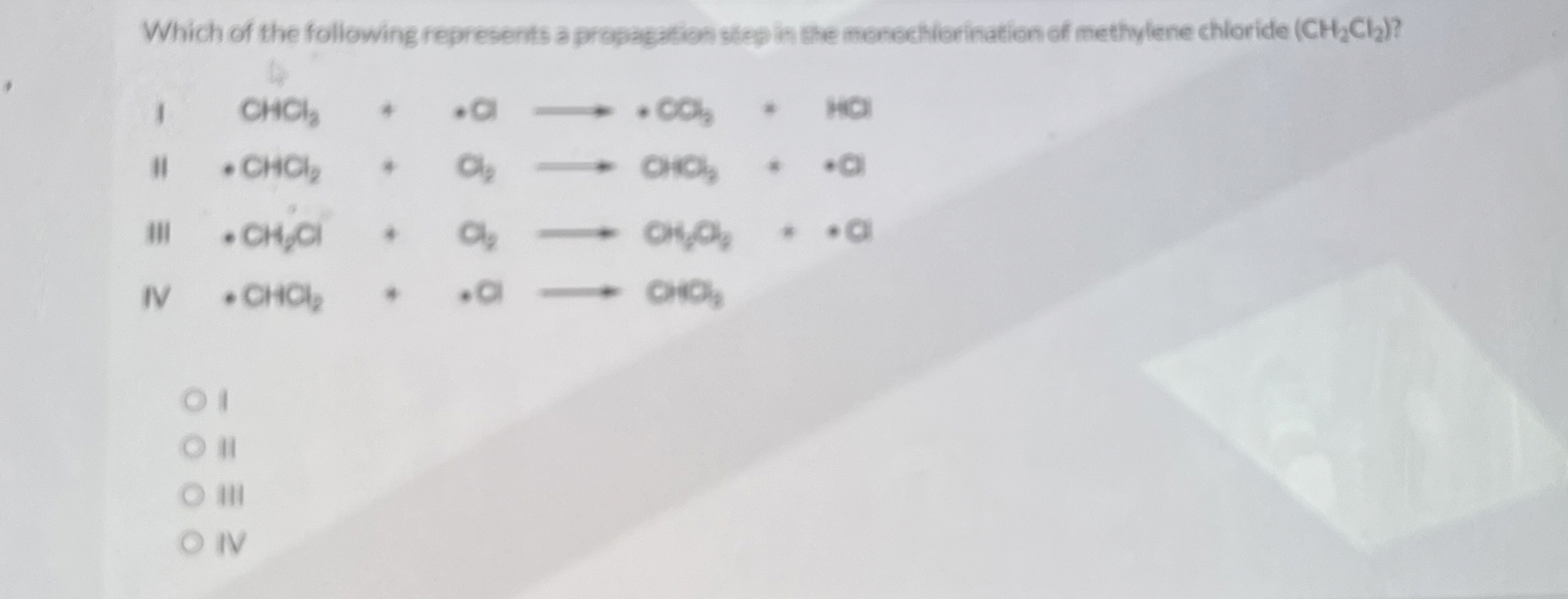Solved Which of the following represents a propagation step | Chegg.com