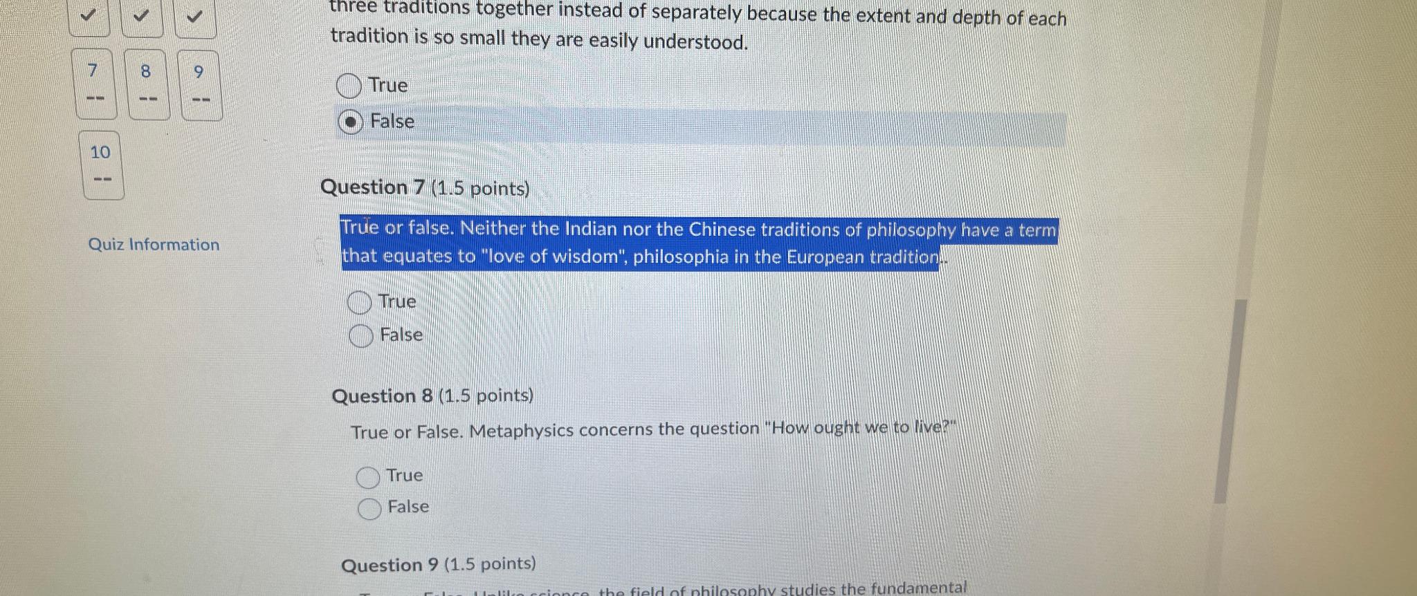 Solved three traditions together instead of separately | Chegg.com